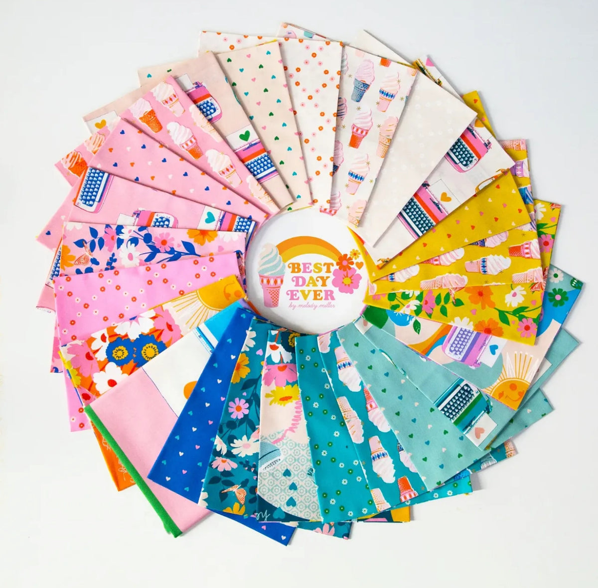 Ruby Star Society - Best Day Ever Fat Quarter Bundle (23 FQs + 1 panel – Pearls and Clovers ...
