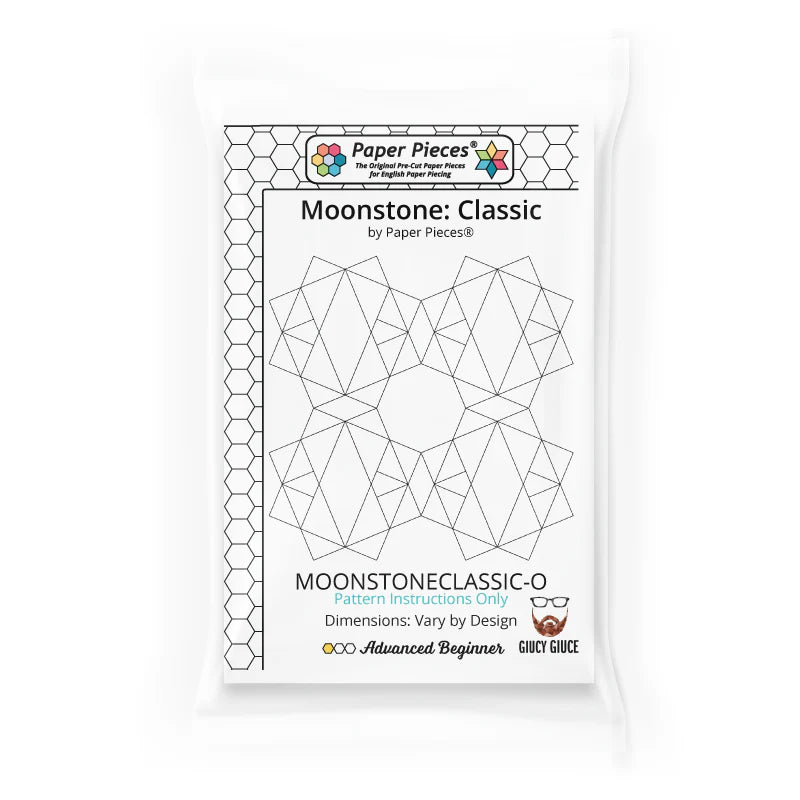 Giucy Giuce - Moonstone Paper Pattern – Pearls and Clovers Quilt Shop