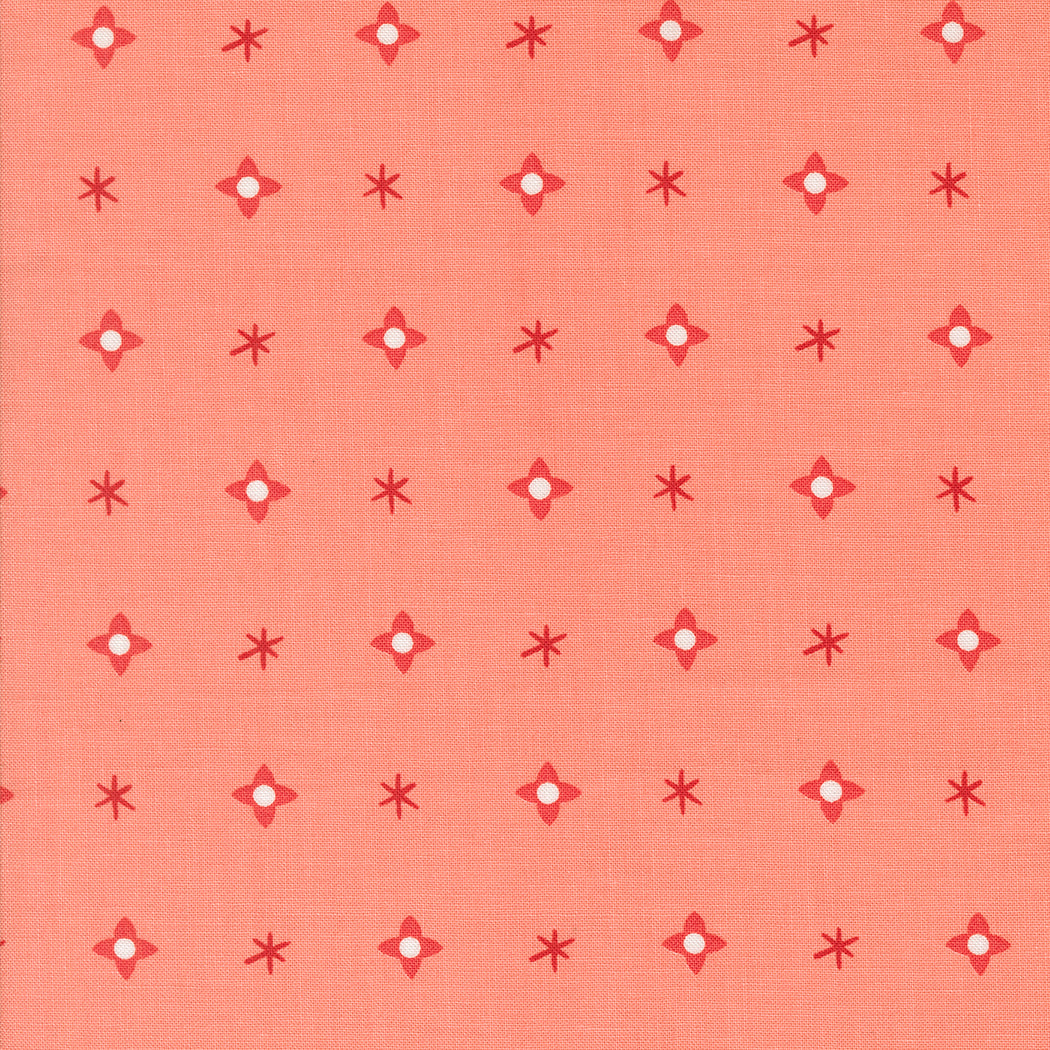 Moda - Tiny Christmas - Christmas Star Carnation Fabric – Pearls and ...