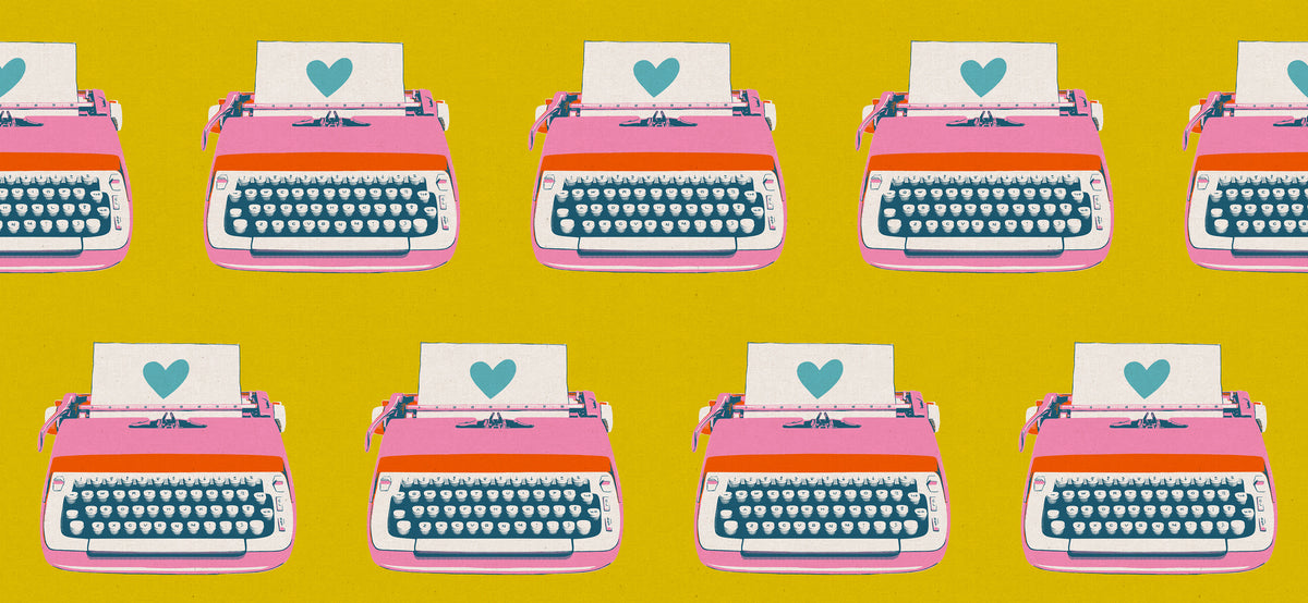 Ruby Star Society - Best Day Ever - Typewriters Golden Hour Canvas Fab ...