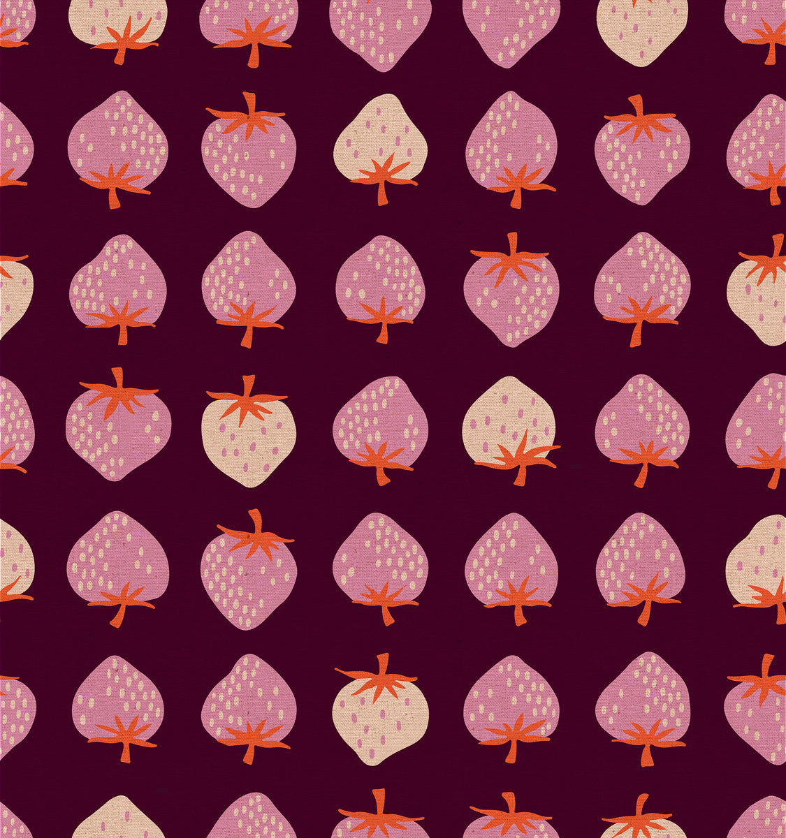 Ruby Star Society - Strawberry - Deep Plum Canvas Fabric – Pearls and ...