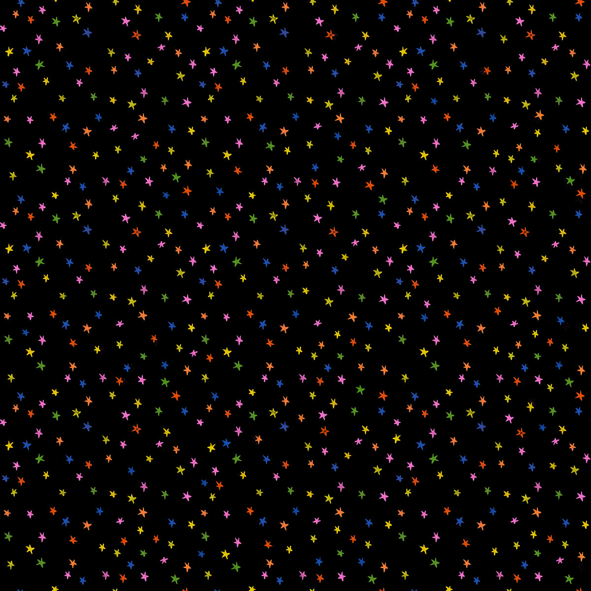 Ruby Star Society - Mini Starry New Colors 2025 - Vivid Rainbow Fabric ...
