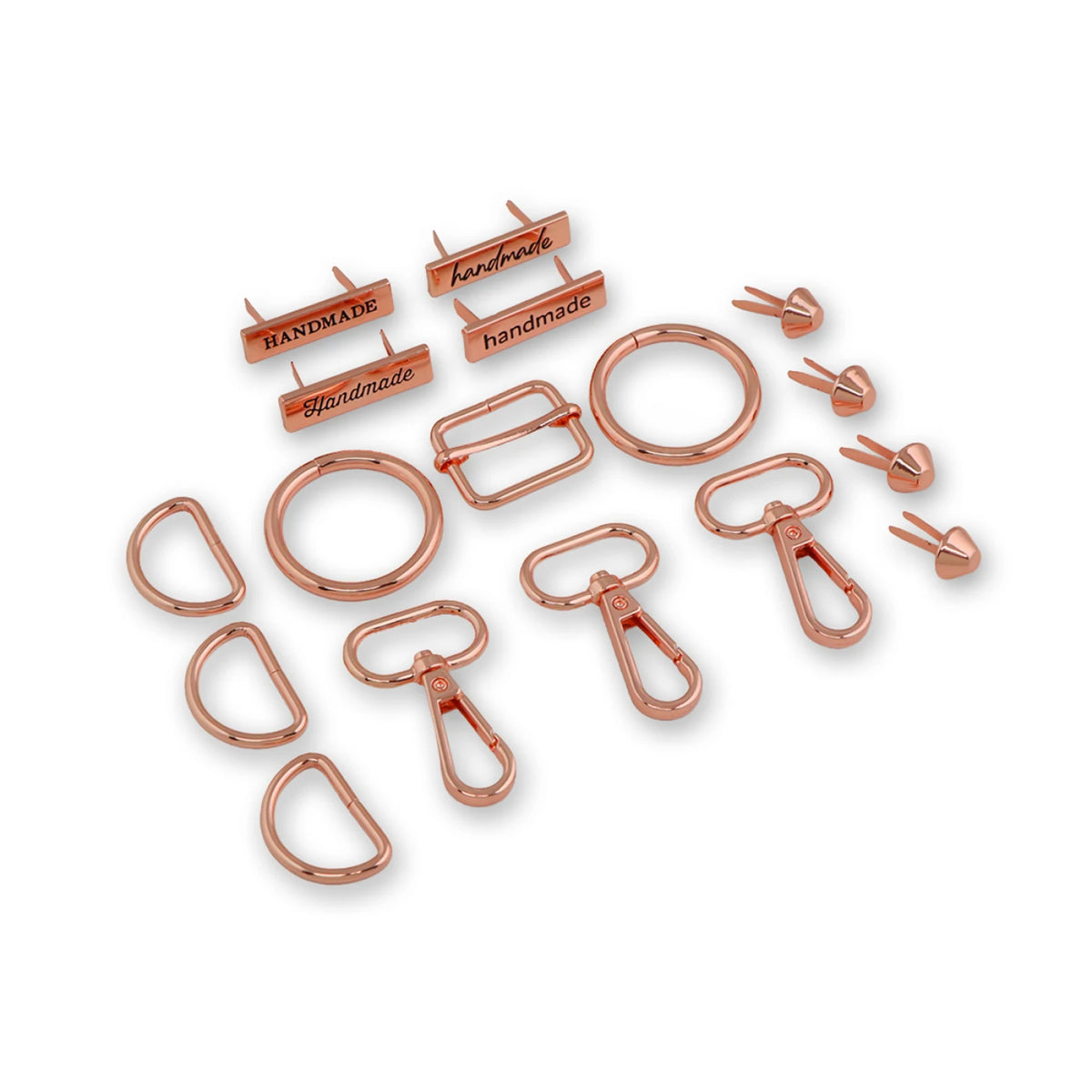 Sallie Tomato - Making Bags: A Field Guide Book Hardware Kit - Rose Go ...